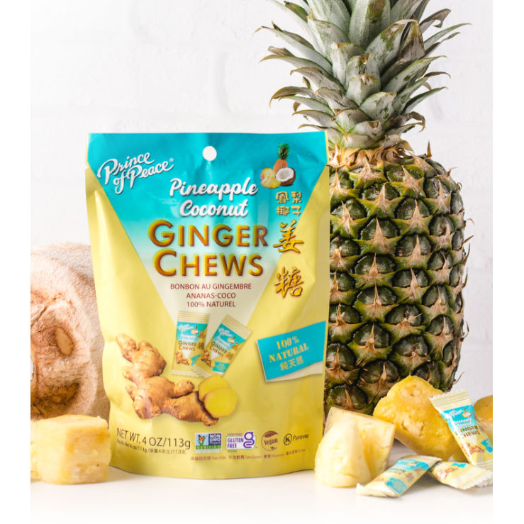 Ginger Chews - Pineapple Coconut – Rosemary's Garden