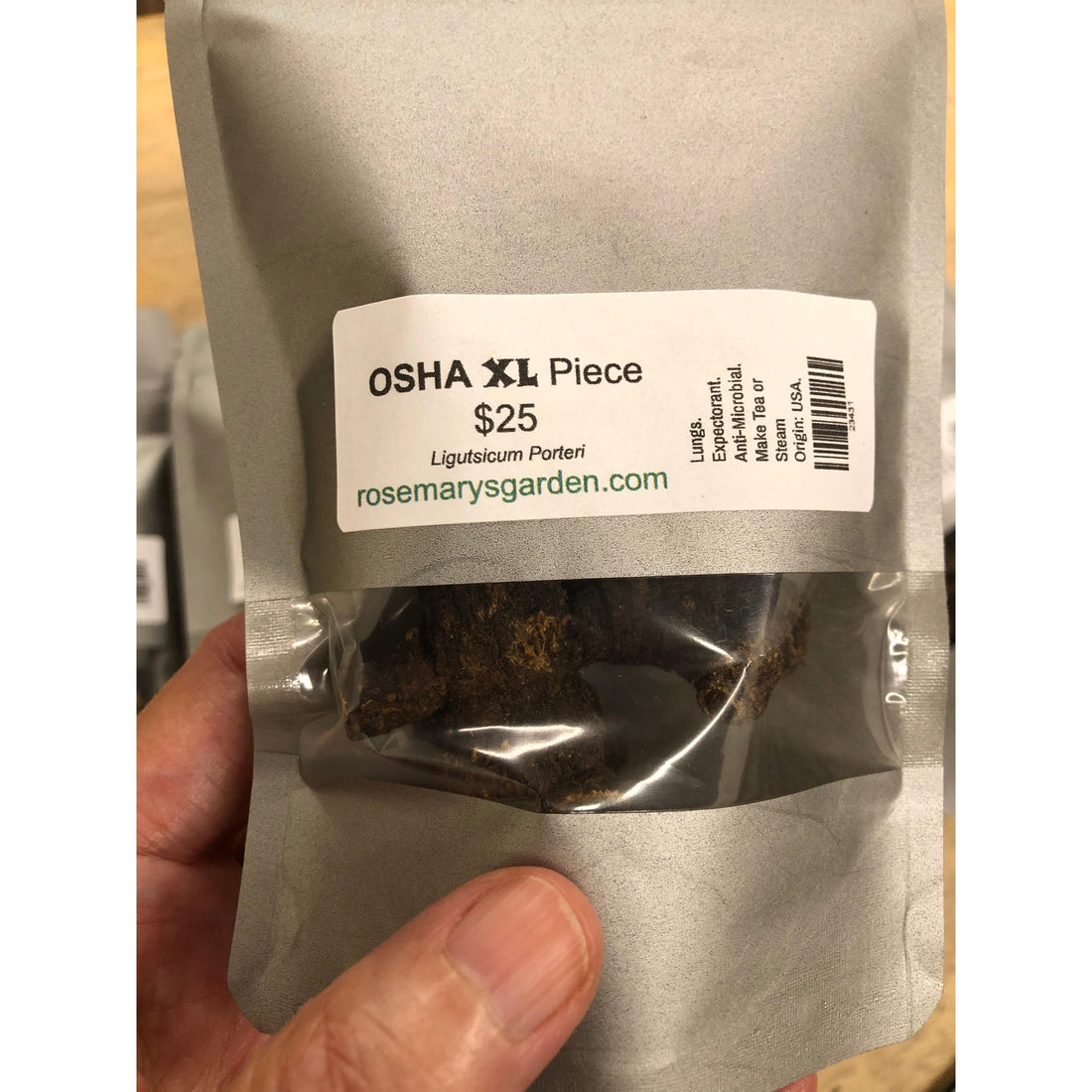 Osha Root Wildcrafted – Rosemary's Garden