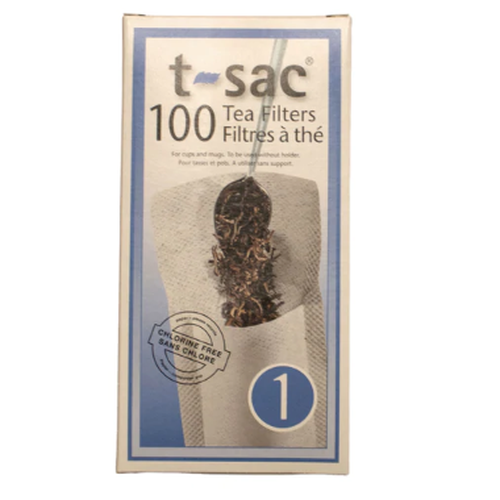 t-sac Tea Filter Box/100 – Rosemary's Garden