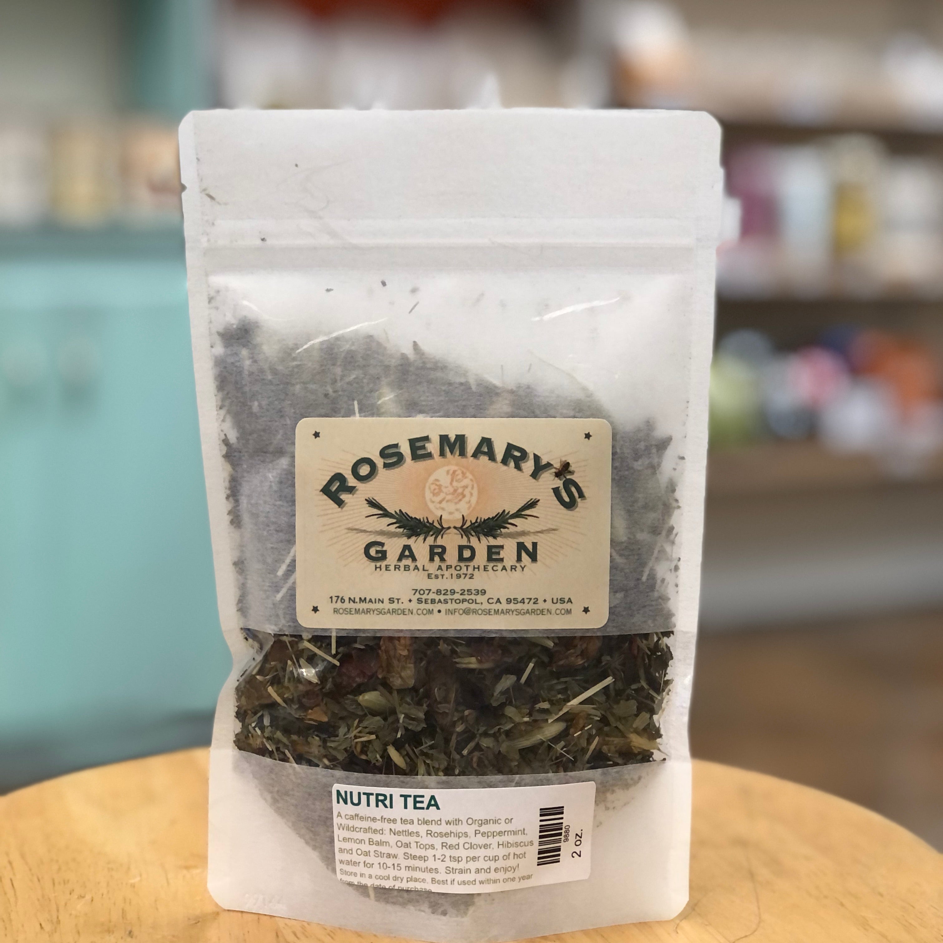 Nutri Tea Blend 2oz – Rosemary's Garden