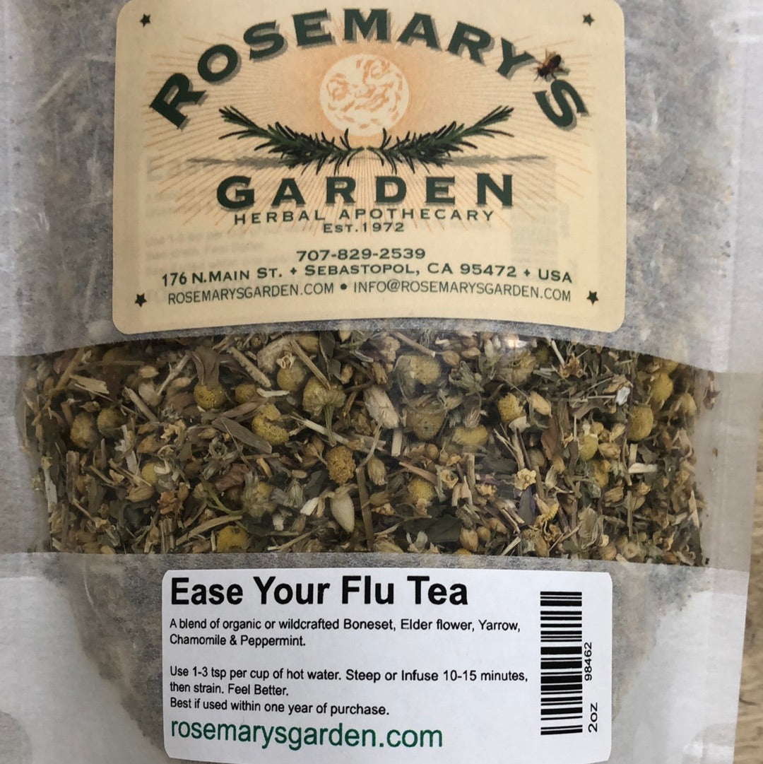 Ease Your Flu Tea Blend – Rosemary's Garden